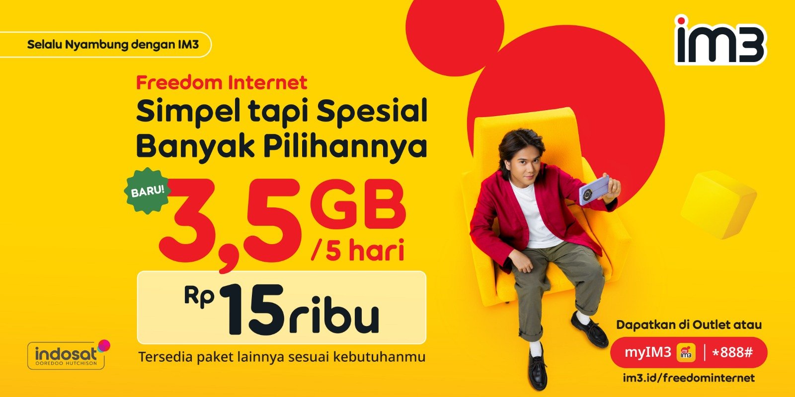 IM3 Freedom Internet Kini Lebih Spesial dengan Kuota Harian, Simpel ...